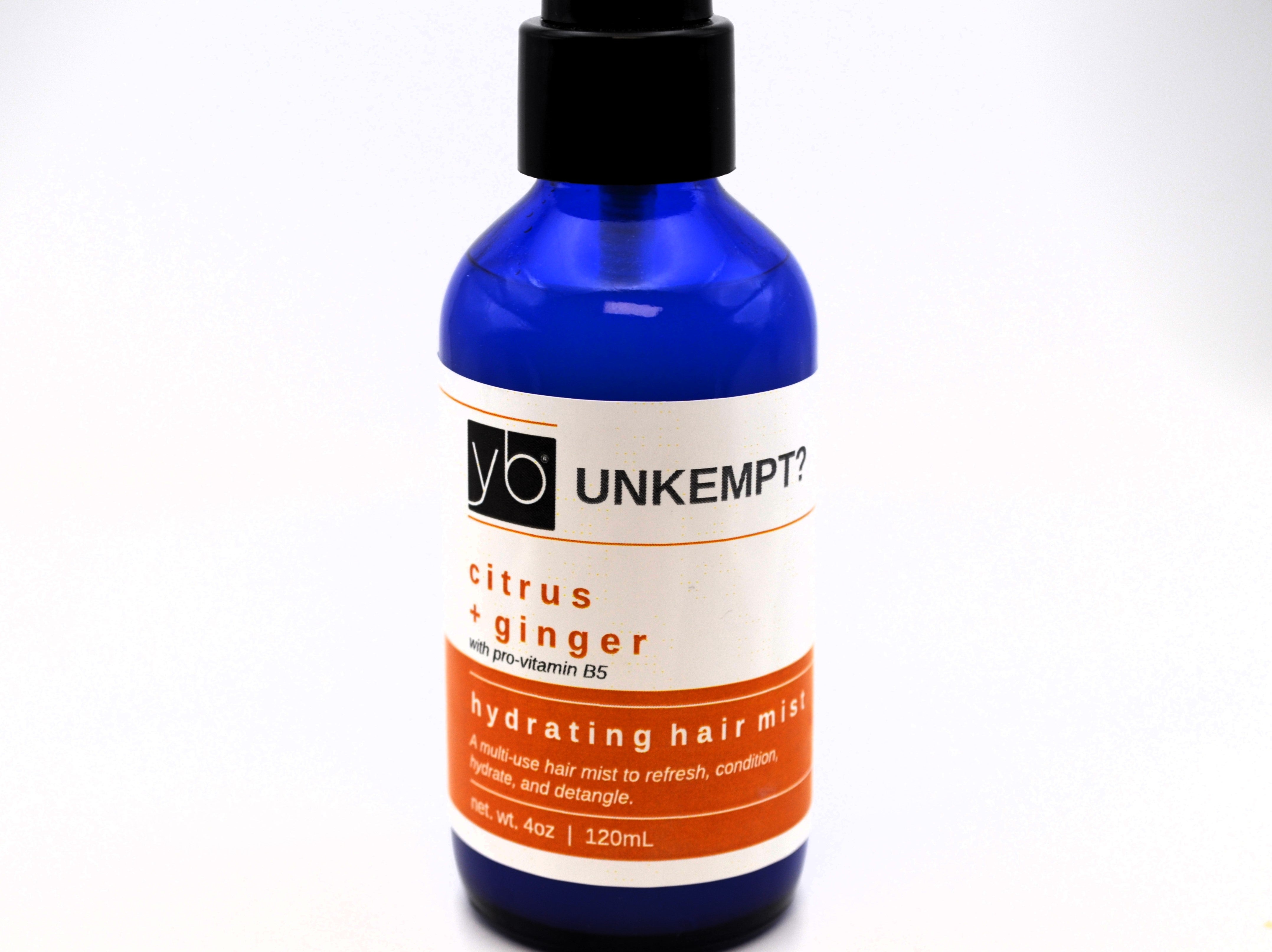 Citrus + Ginger Hydrating Hair Mist | YB Urban? Aroma Bar